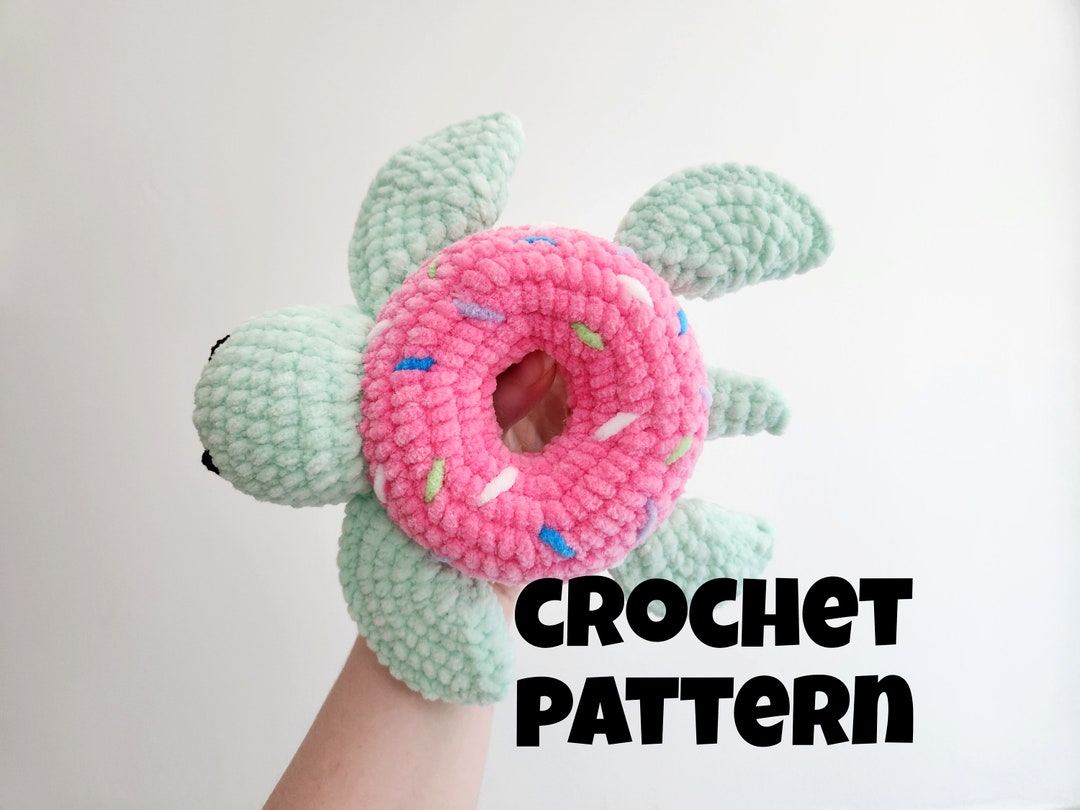 Amigurumi Donut Turtle Crochet Pattern – Plush Toy PDF Tutorial - Etsy