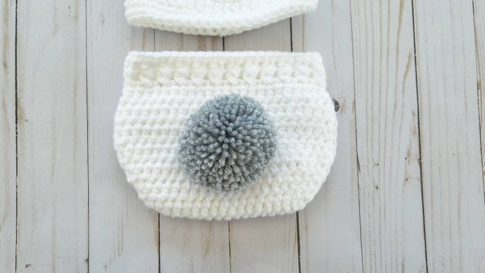 Newborn Bunny Outfit, Baby Grey Easter Bunny Photo Prop Outfit, Baby ...