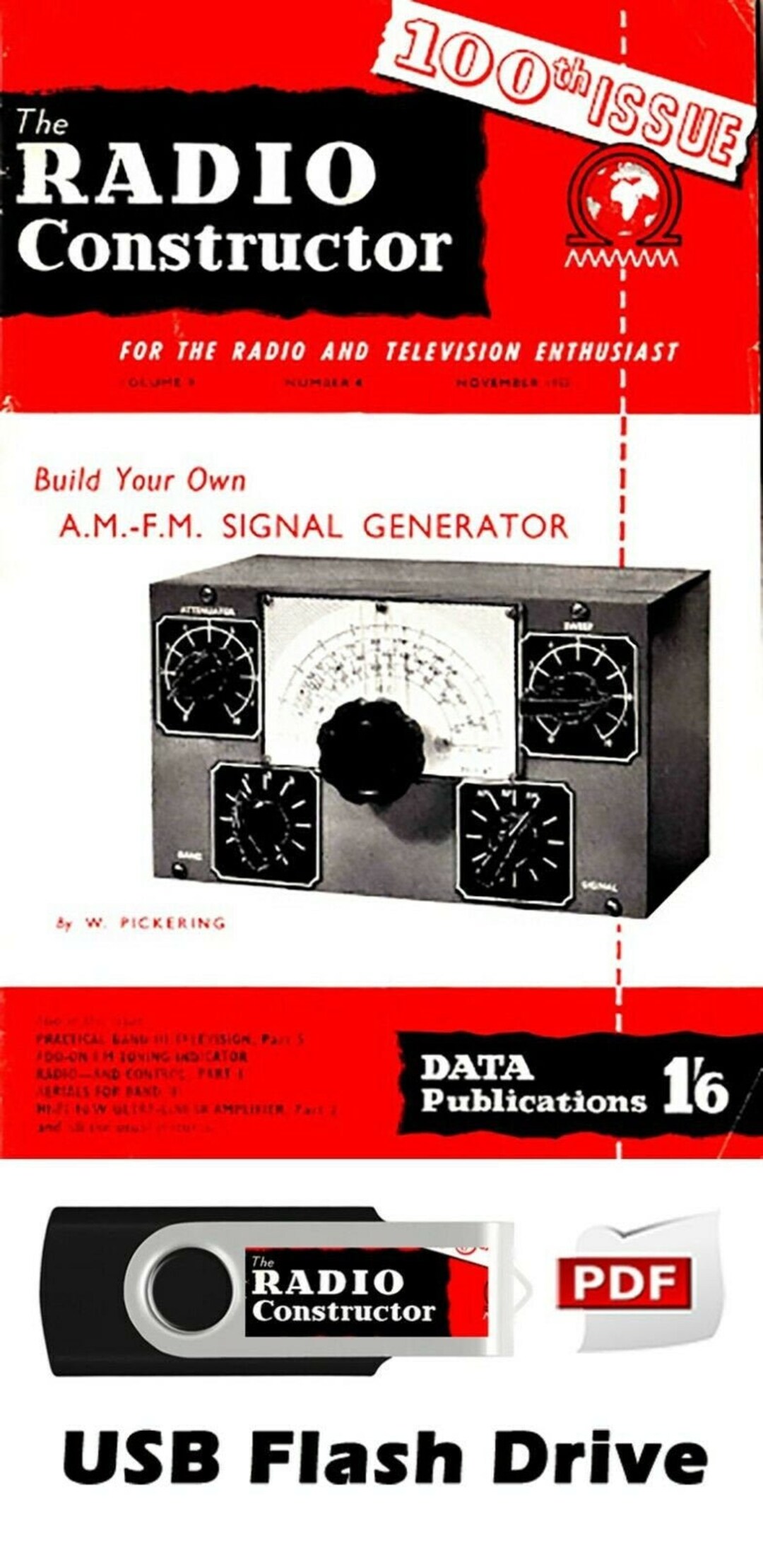 Huge Radio Constructor Collection 412 Pdf Magazines on Usb - Etsy