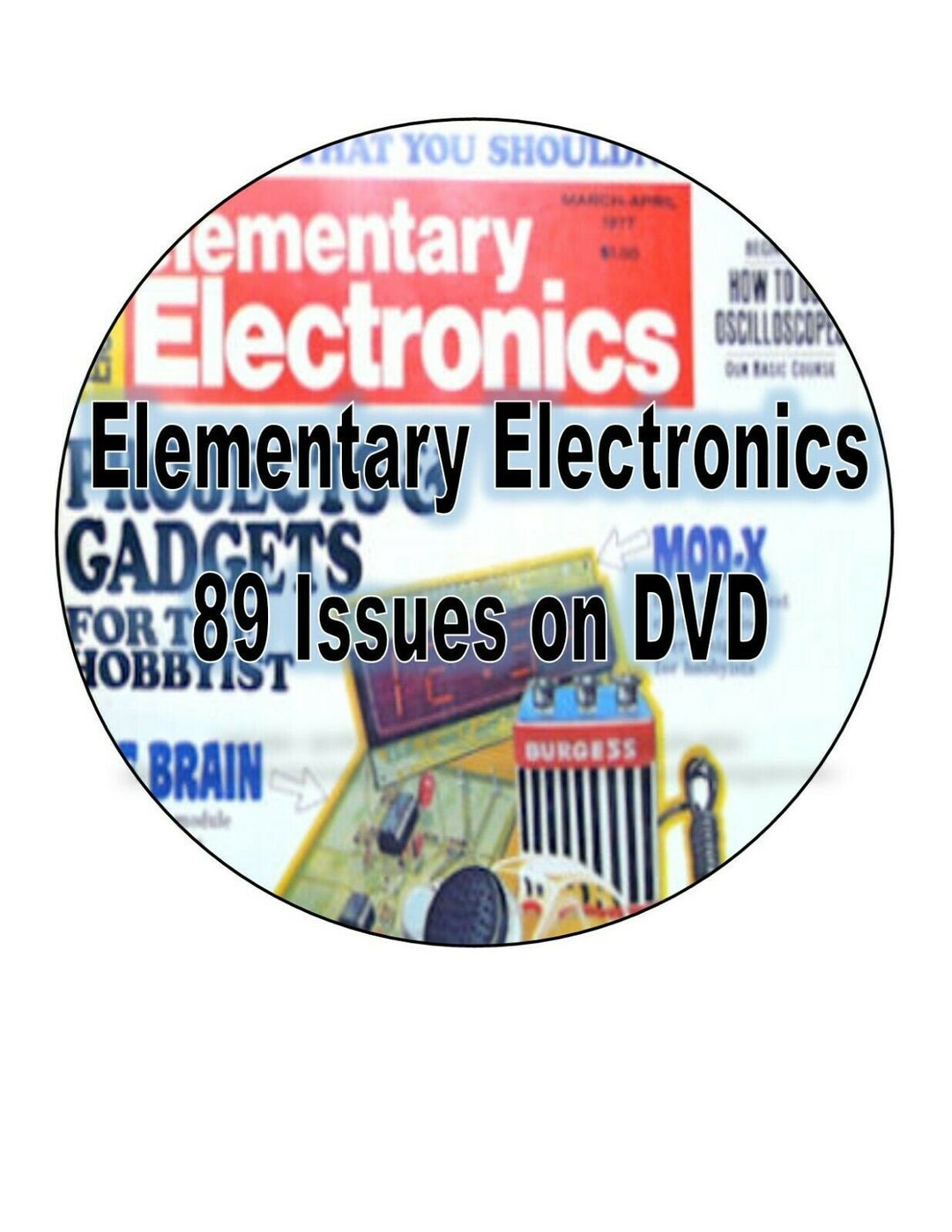 Elementary Electronics Magazine 89 Issues on Dvd .pdf Files - Etsy