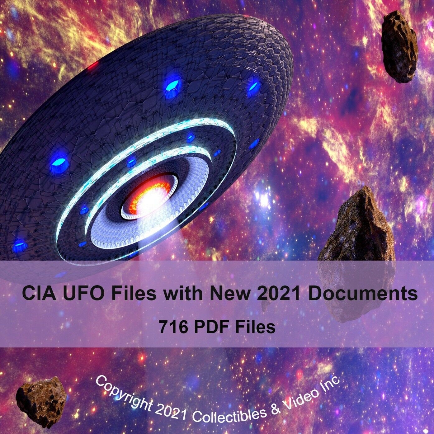 Huge Cia Ufo Files Collection With New 2021 Documents Data Dvd Pdf ...