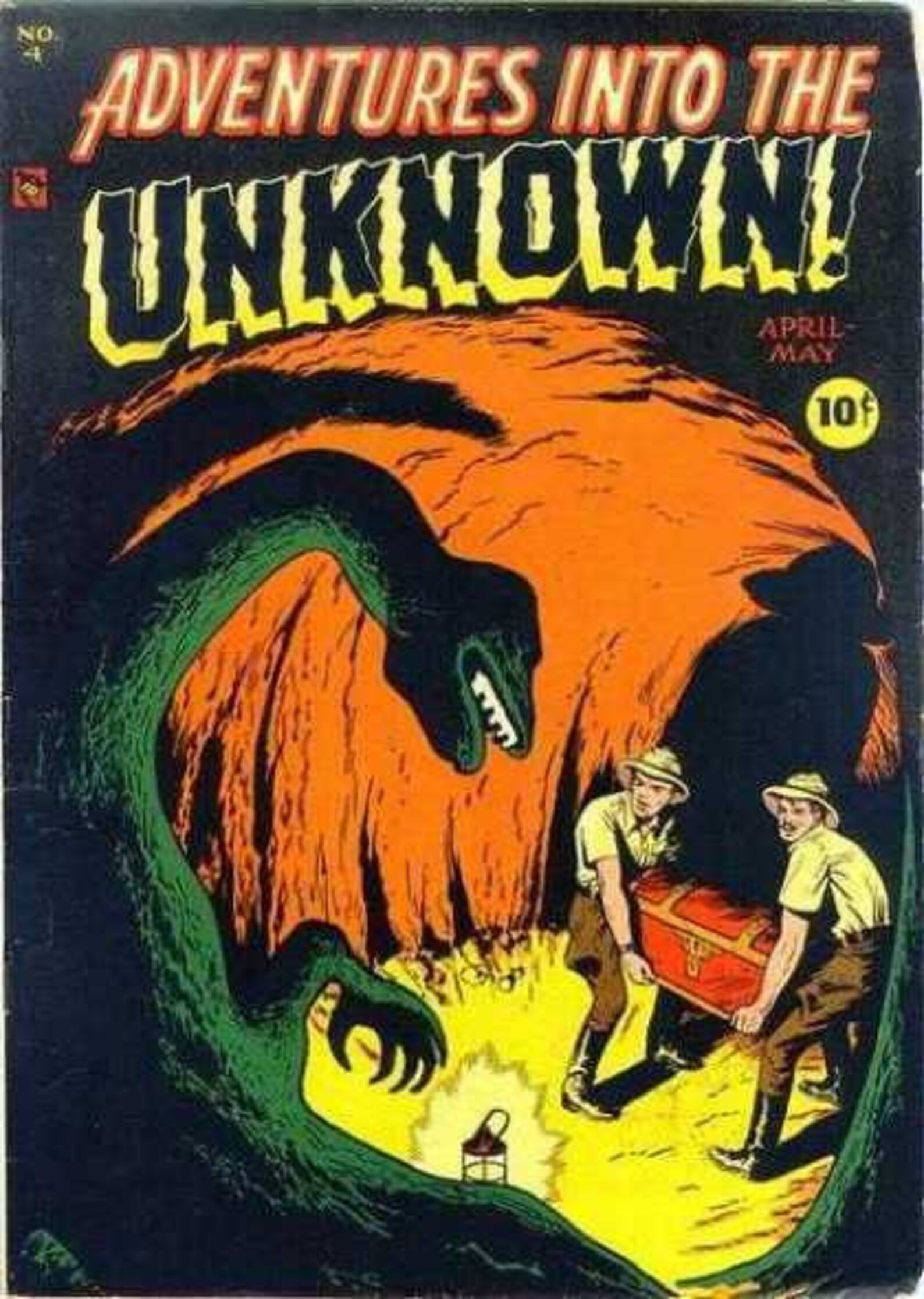 Huge Adventures Into the Unknown Comic Books 174 Issues on - Etsy
