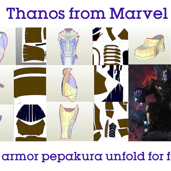 Pepakura Armor - Etsy