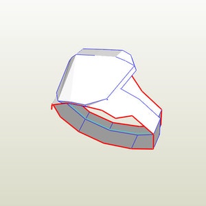 Taskmaster Full Armor Pepakura Unfold for Foam - Black Widow Movie 2020 ...