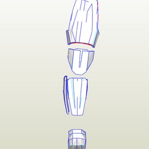 Taskmaster Full Armor Pepakura Unfold for Foam - Black Widow Movie 2020 ...