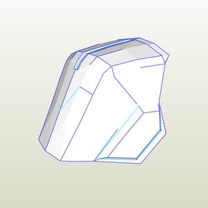 Taskmaster Full Armor Pepakura Unfold for Foam - Black Widow Movie 2020 ...