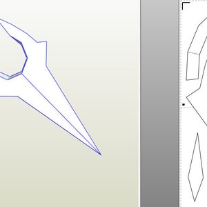 K/DA Kai'sa League of Legends Void Mask , Weapon & Wings Pepakura ...