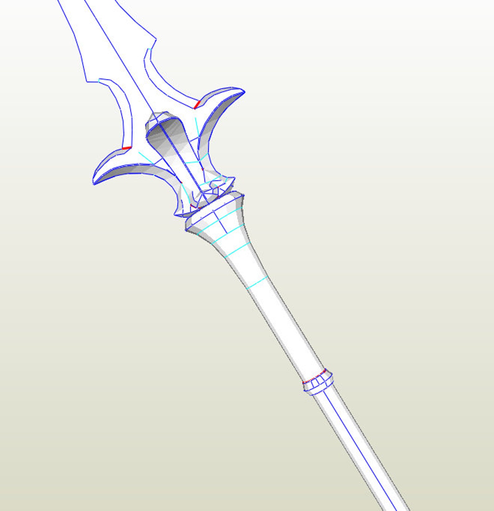 Fate Scathach Armor & Weapon Pepakura Unfold for Foam - Etsy