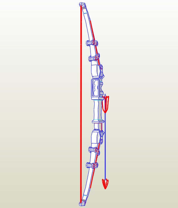 Taskmaster Weapons Pepakura Unfold for Foam Black Widow | Etsy