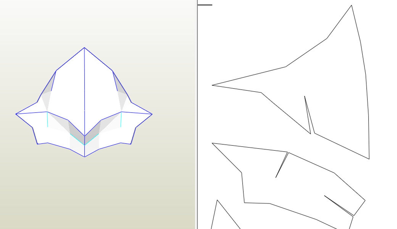 K/DA Kai'sa League of Legends Void Mask , Weapon & Wings Pepakura ...