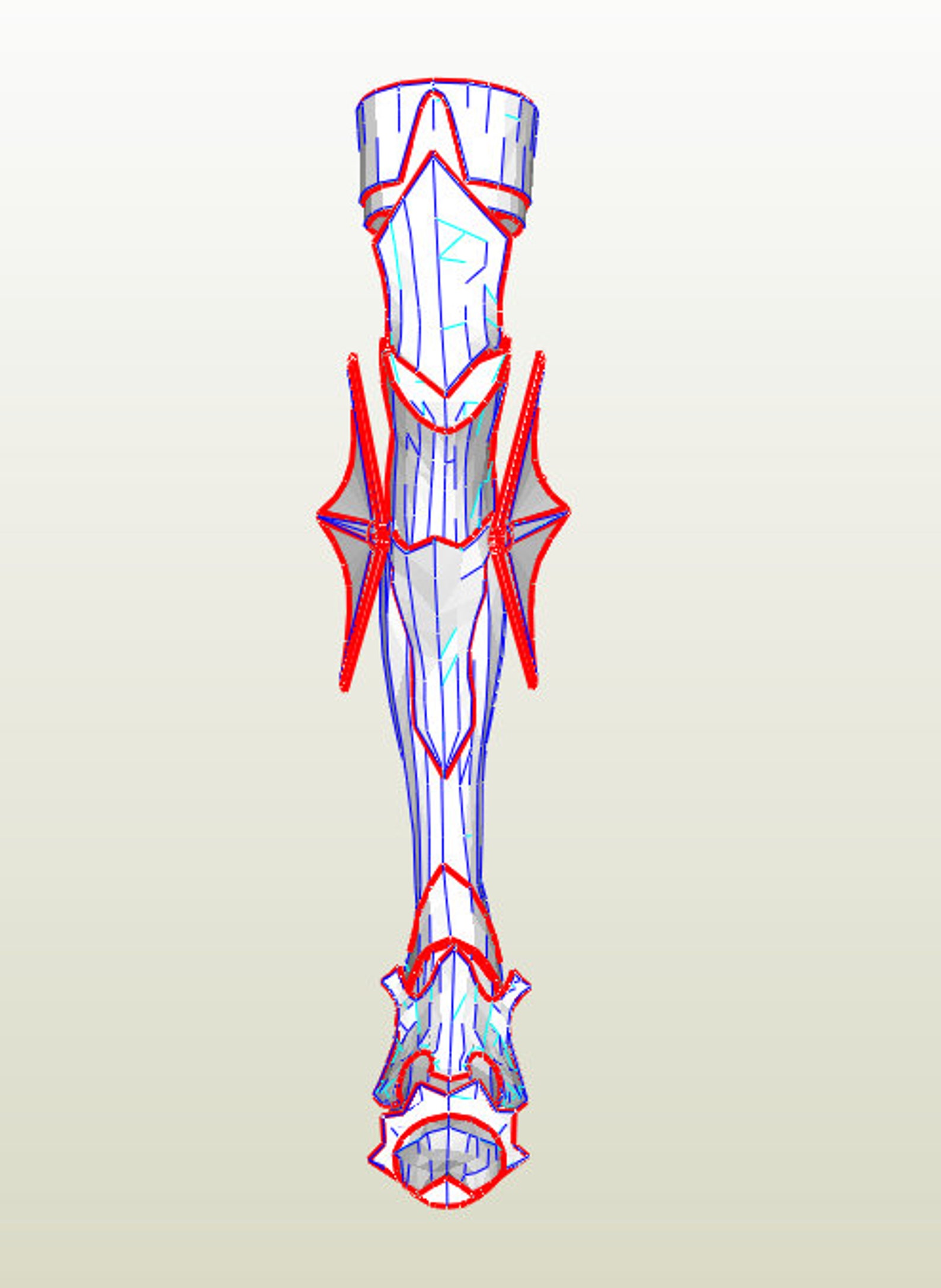 Fate/extella Link Charlemagne Full Armor & Weapon Pepakura | Etsy