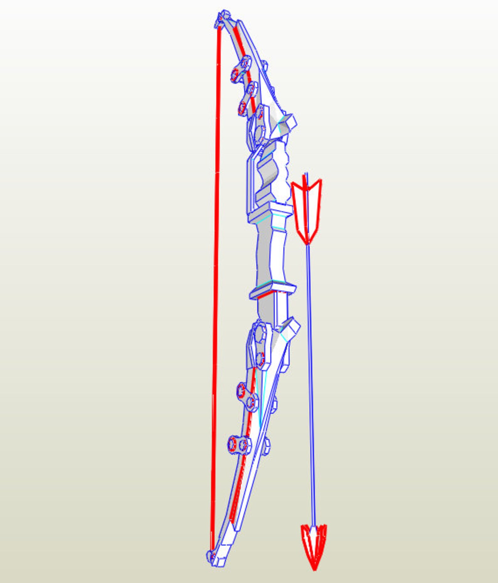 Taskmaster Weapons Pepakura Unfold for Foam Black Widow - Etsy Hong Kong