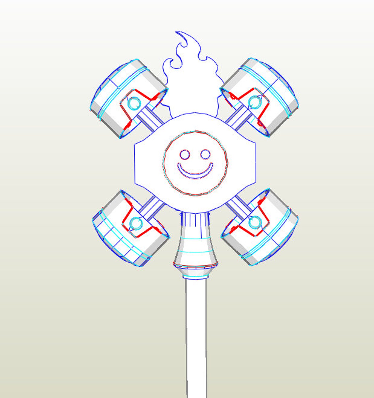 Racing Miku 2018 Staff Pepakura Unfold for Foam - Etsy