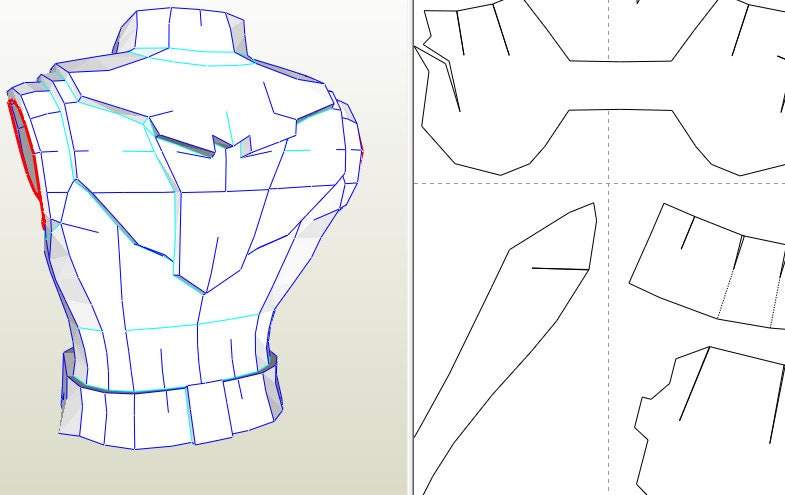 Thor Stormbreaker Weapon & Armor Infinity War 2018 Movie Pepakura ...