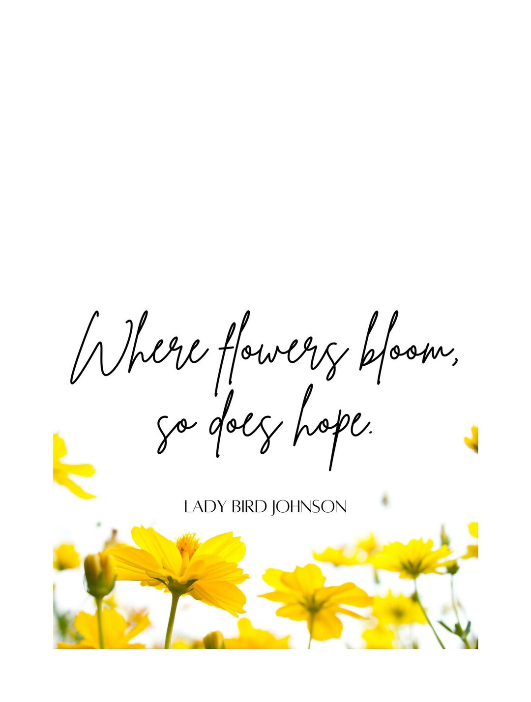 March Quote Dashboard (printable) | Classic HP Size - Etsy