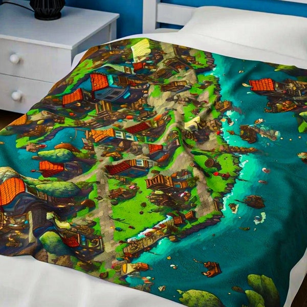 Stardew Valley Blanket - Etsy