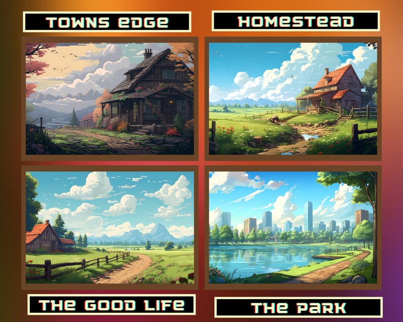 Lo-fi Pixel Art Posters Lofi Aesthetic Art Video Game Posters - Etsy