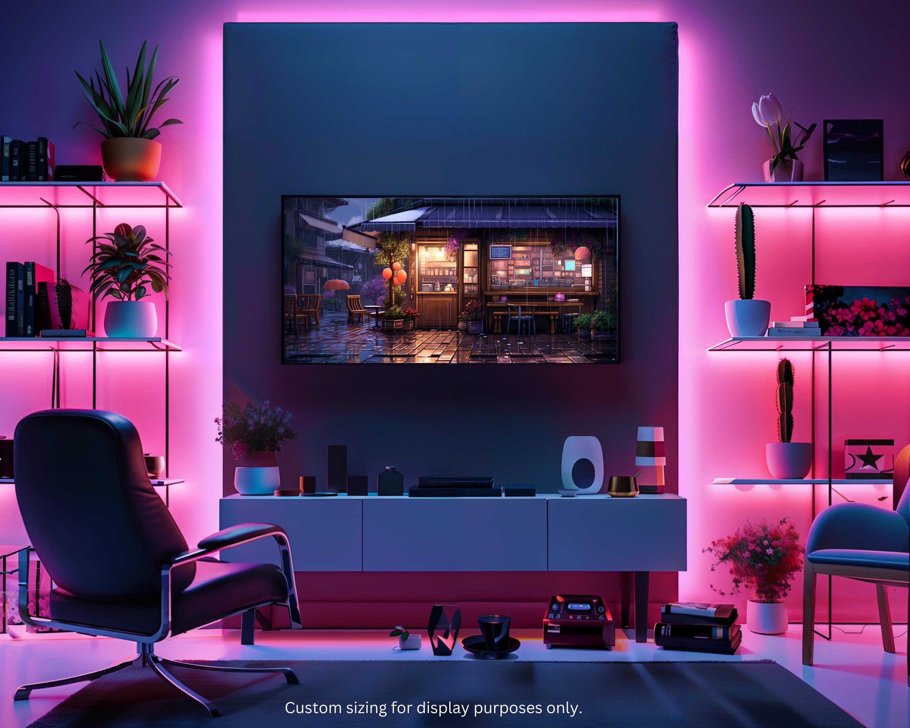 8 Bit Pixel Art Lofi Street Art Print Lofi Art Nostalgic Wall Art Cozy ...