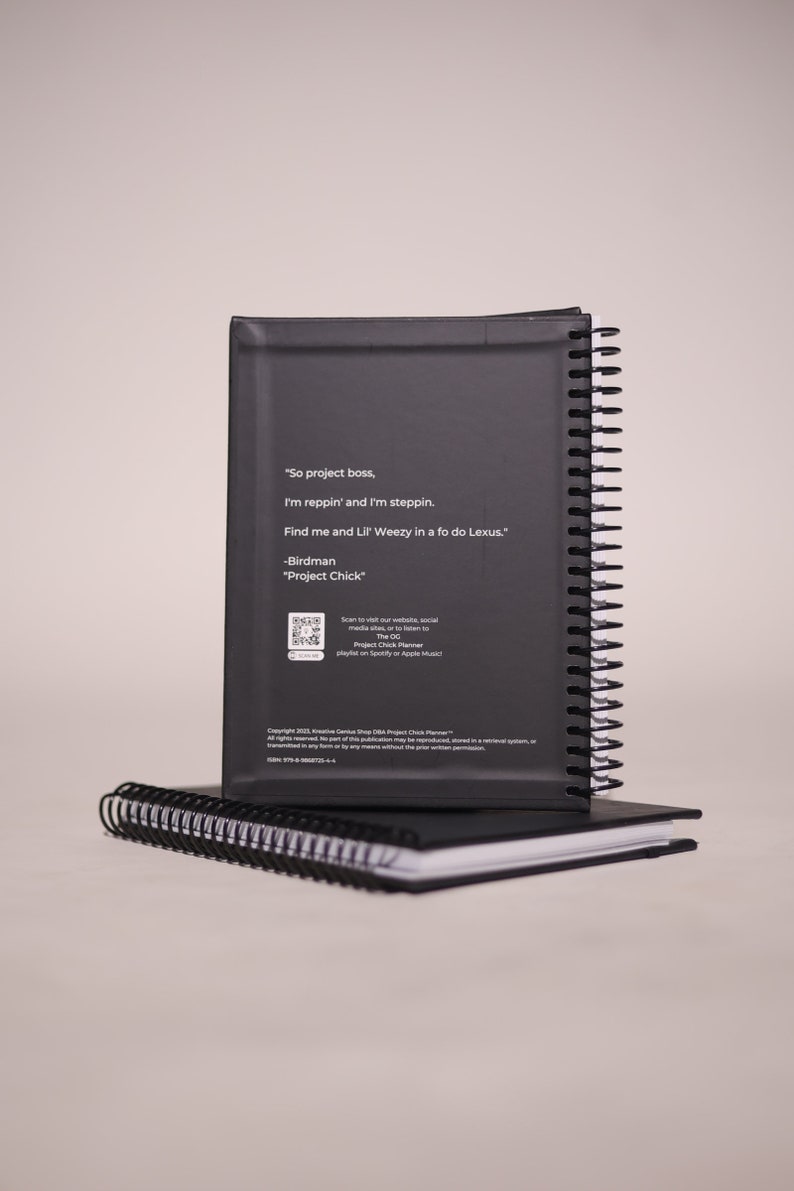 Project Boss - Undated Planner and Notebook for Project Task Management ...