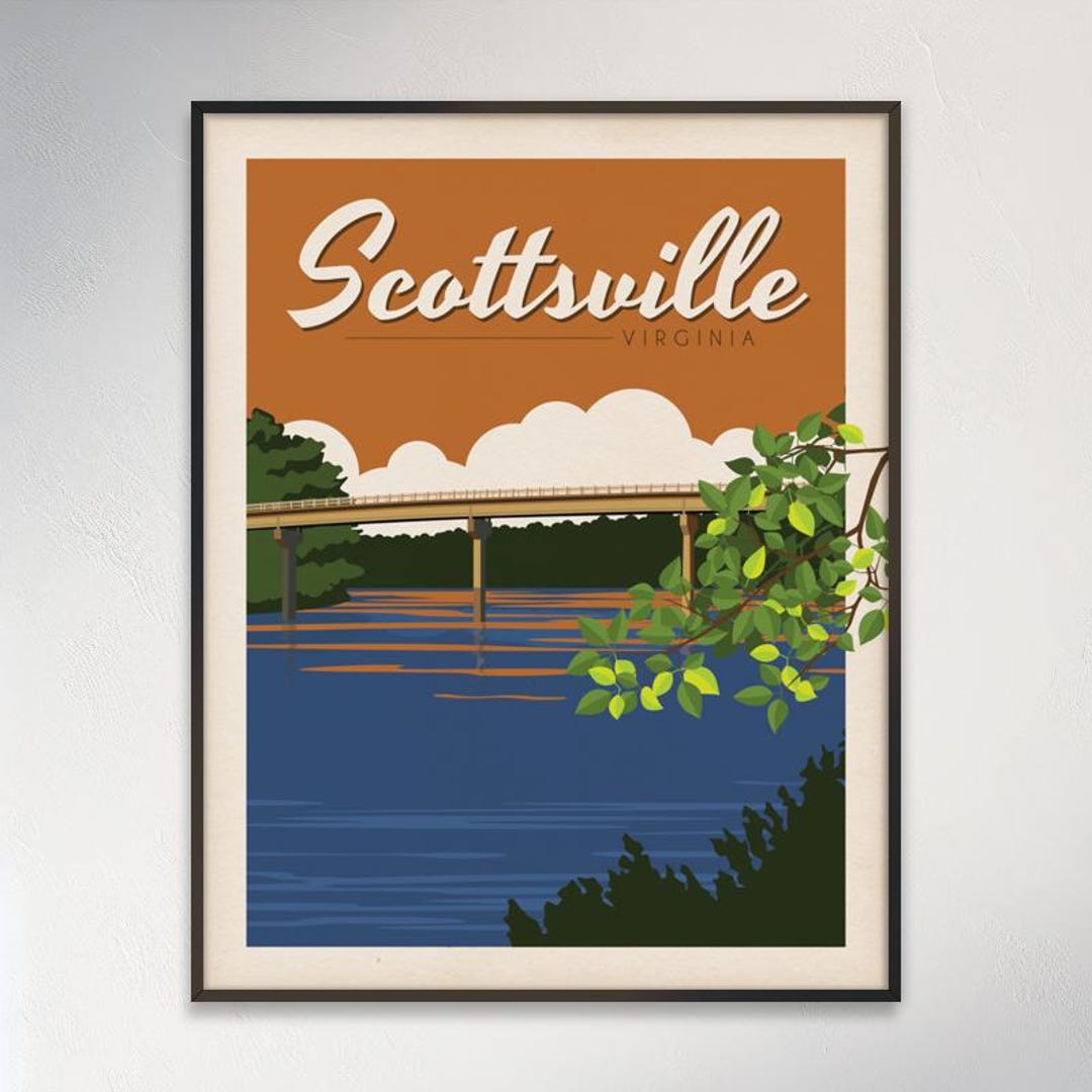 Scottsville, Virginia, Scottsville Bridge, Charlottesville Locale ...