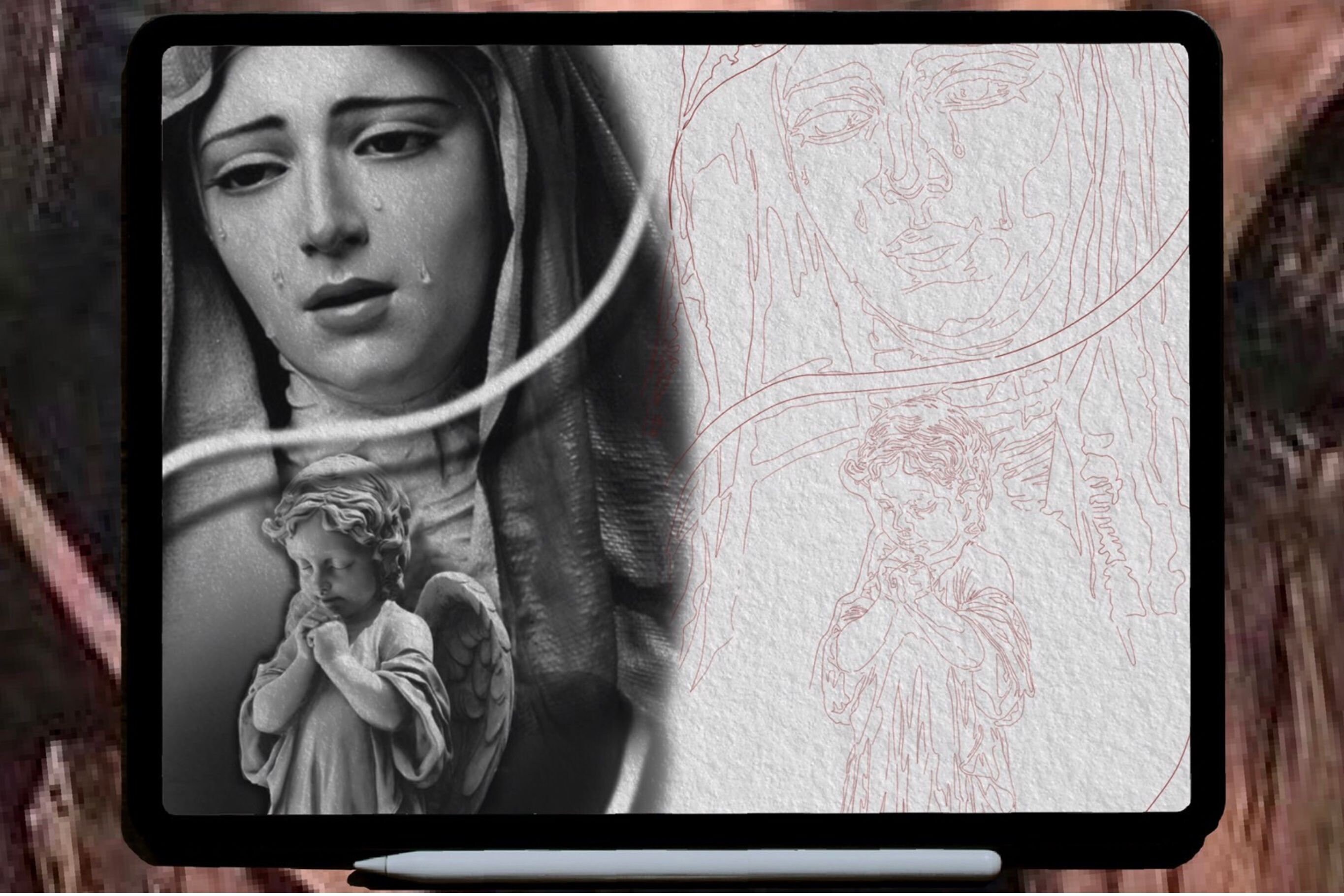 Procreate Chicano Tattoo Stampsl Chicano Tattoo chicano Art - Etsy UK