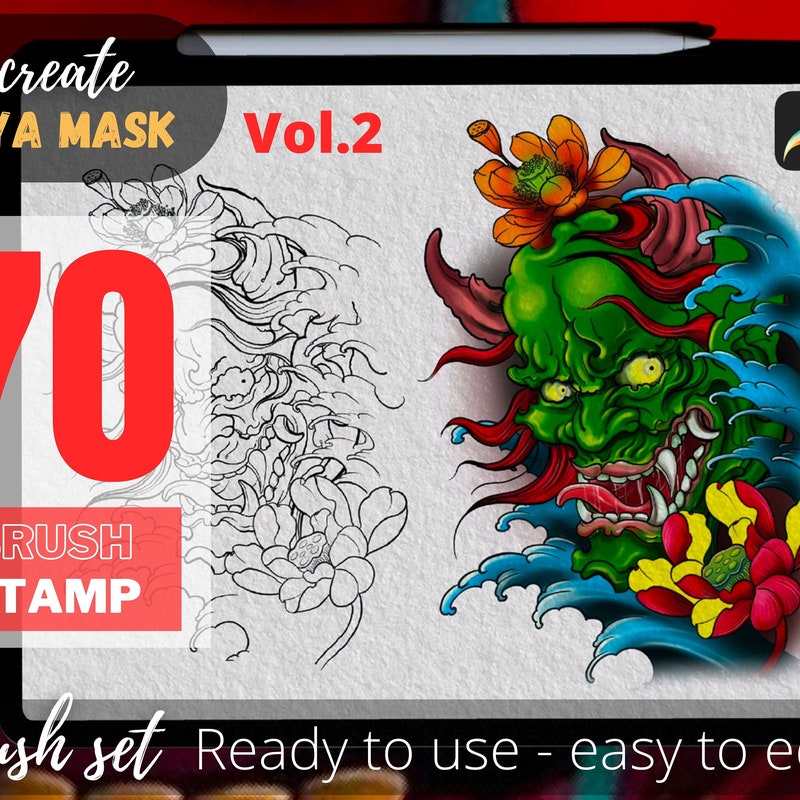 Sakura mask design - Etsy.de