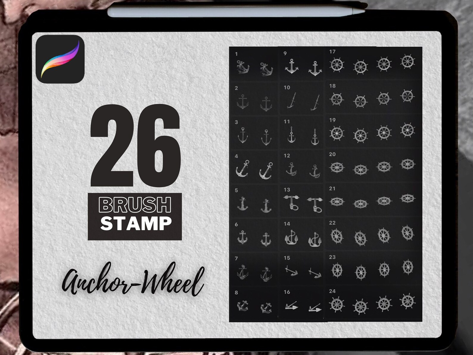 Tattoo Design , Compass Tattoo Brush Stamp , Compass Tattoo Brush Stamp ...