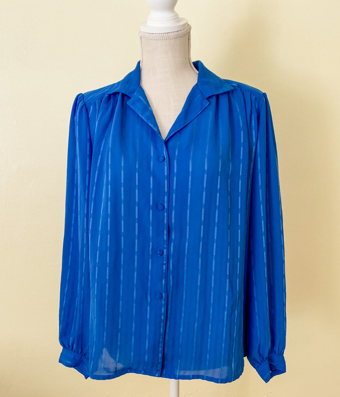 Vintage Blouse / 90s Vintage Clothing / 90s Blouse / 90s Silky Blouse ...
