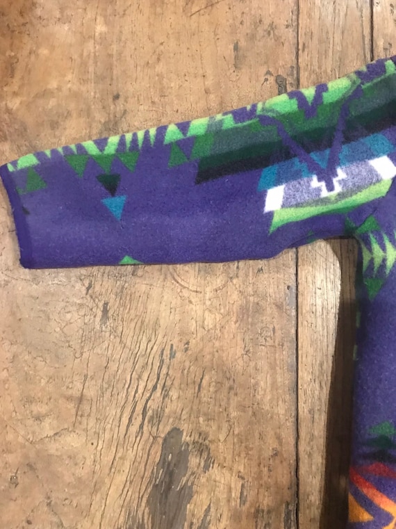 70's Pendleton Blanket Coat Handmade XS Small Purple … - Gem