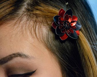 Chainmail flower | Etsy