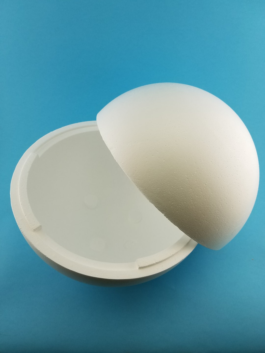 Styrofoam Smoothfoam 12" Ball (2 Halves) - Etsy