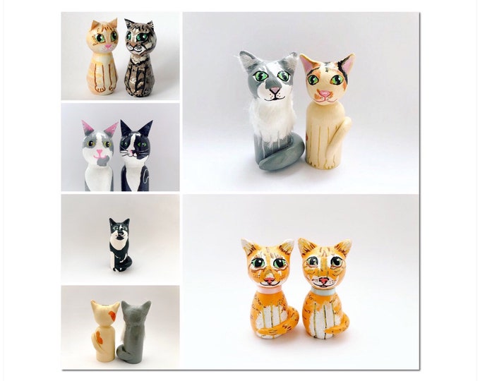 Peg Doll Cats - Etsy