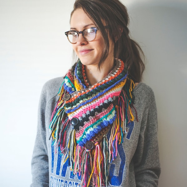 Boho Scarf Pattern - Etsy