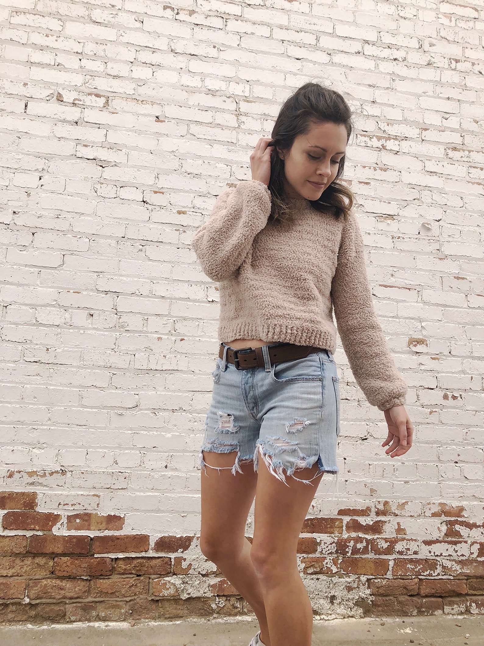 PDF Crochet Pattern for the Cloud 9 Cropped Sweater Megmade | Etsy