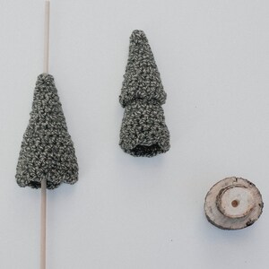 PDF Crochet Pattern for the Rustic Christmas Tree Set - Megmade With ...