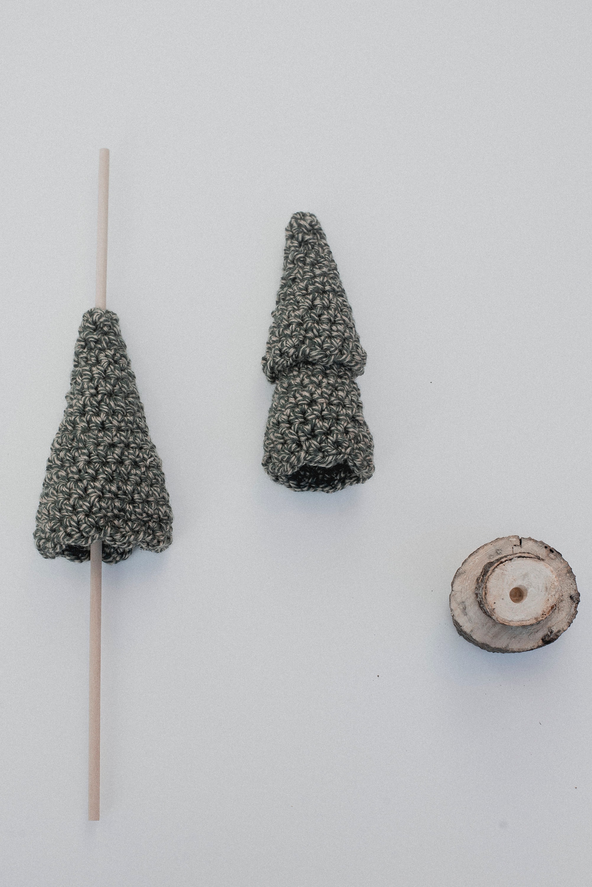 PDF Crochet Pattern for the Rustic Christmas Tree Set - Etsy