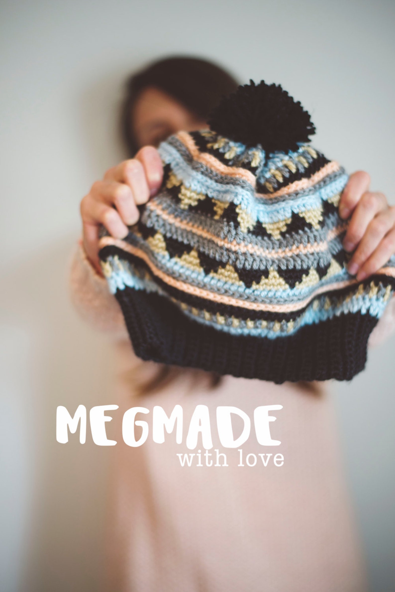 The Aztec Slouchy PDF Crochet Pattern - Etsy