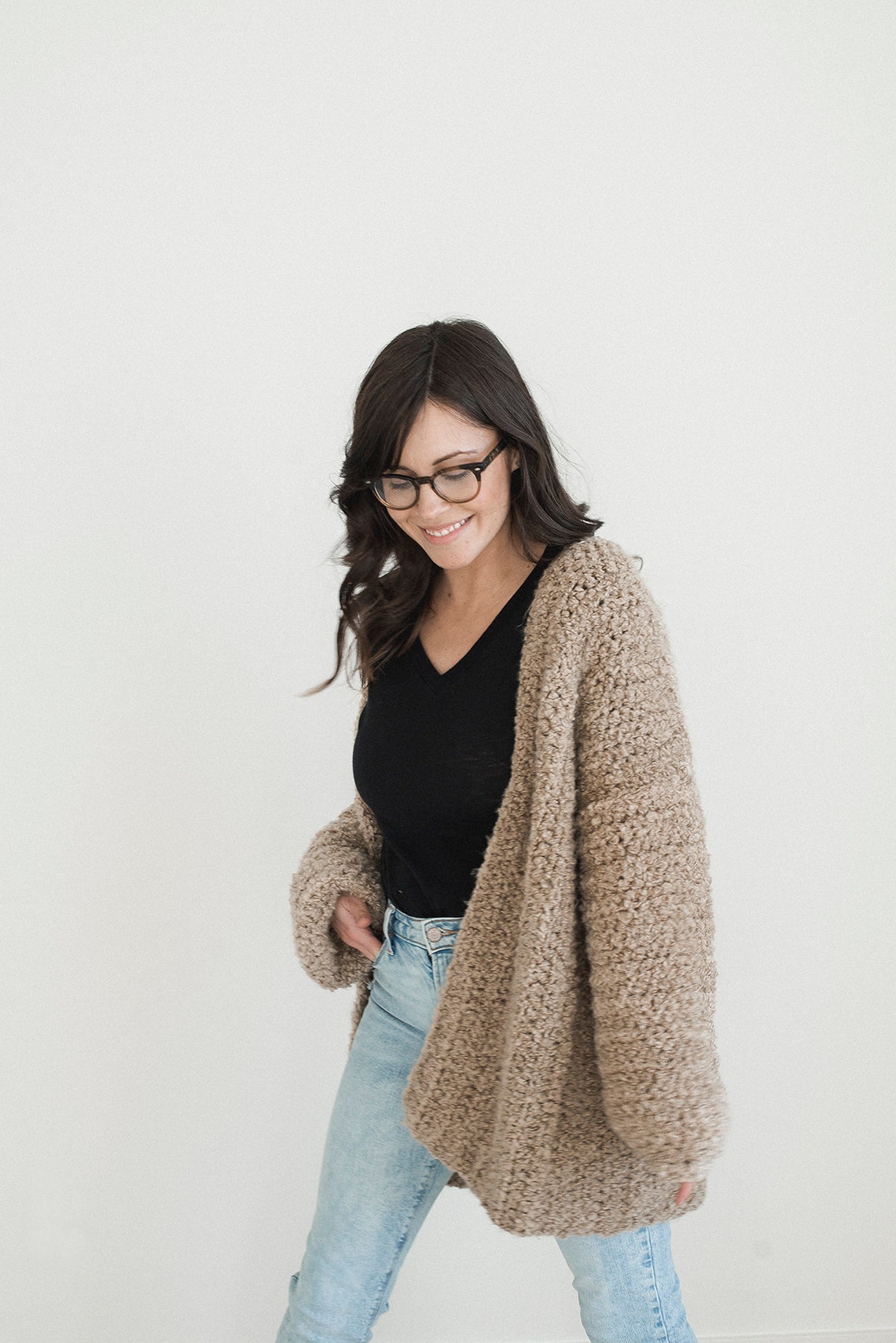 PDF Crochet Pattern for the Morning Coffee Coatigan Crochet - Etsy Canada