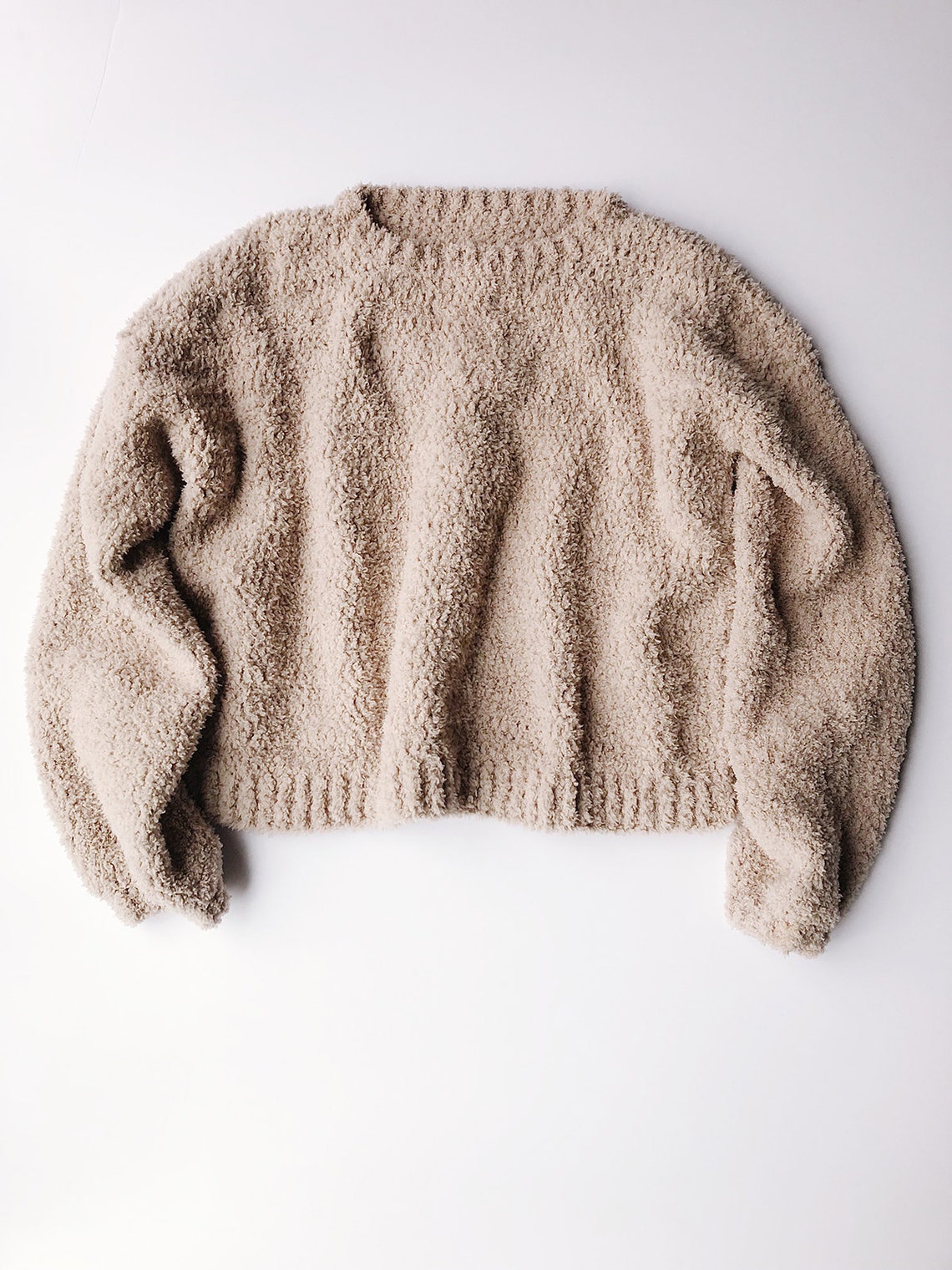 PDF Crochet Pattern for the Cloud 9 Cropped Sweater - Megmade With Love ...