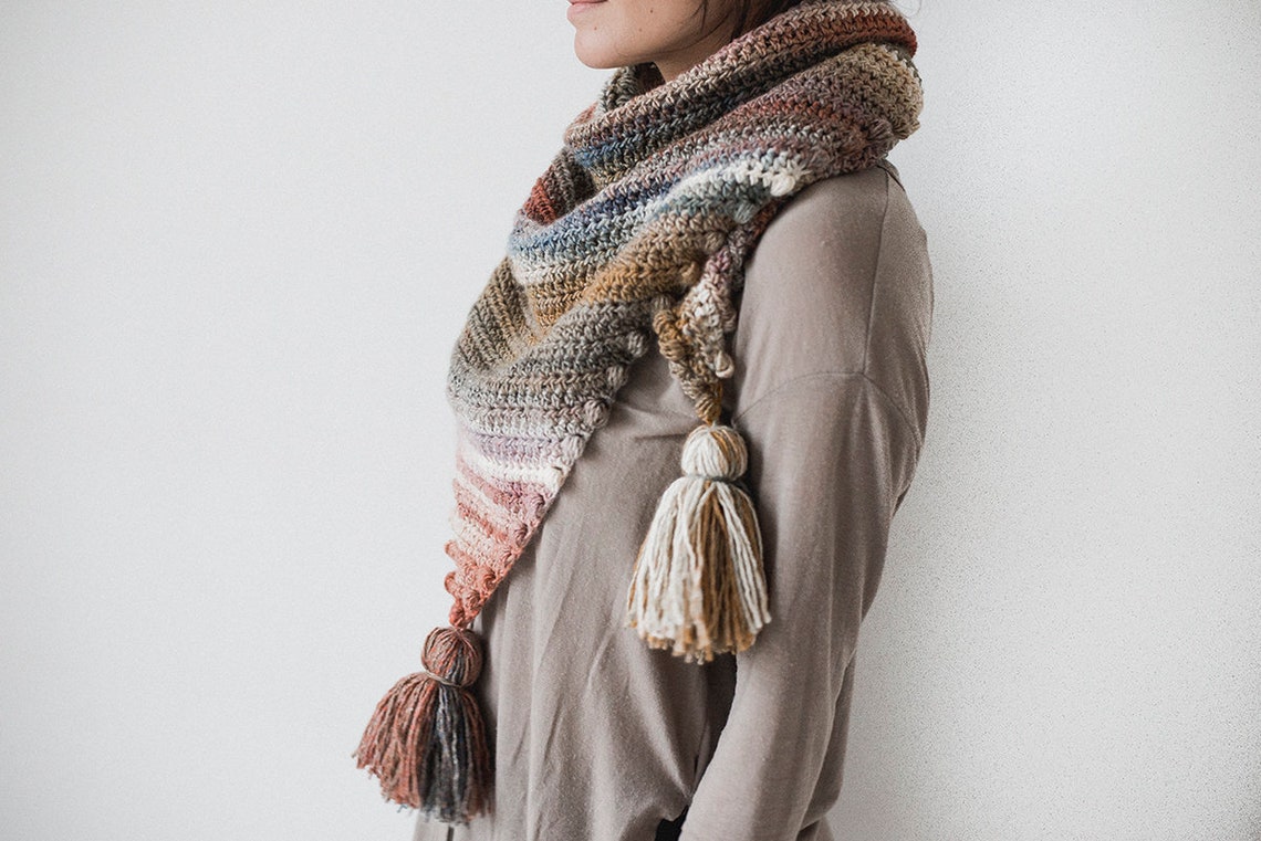 PDF Crochet Pattern for the Snuggle Puff Scarf - Megmade With Love - Etsy