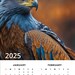 Printable 2025 Birds Calendar A3, A4, A5 - Etsy