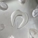 Transparent Septum Pincher. Clear Quartz Septum Pincher. Stretched ...