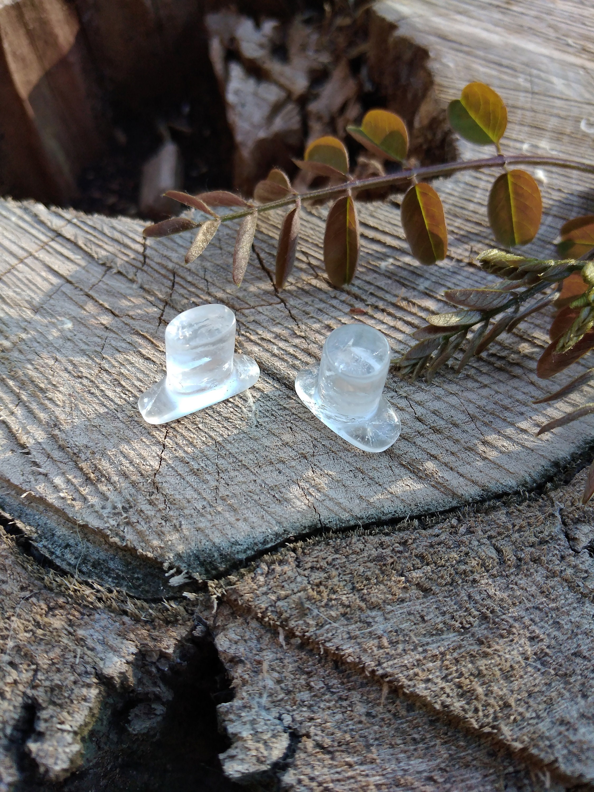 Clear quartz labret plug. Big labret. Lip plug. Philtrum | Etsy