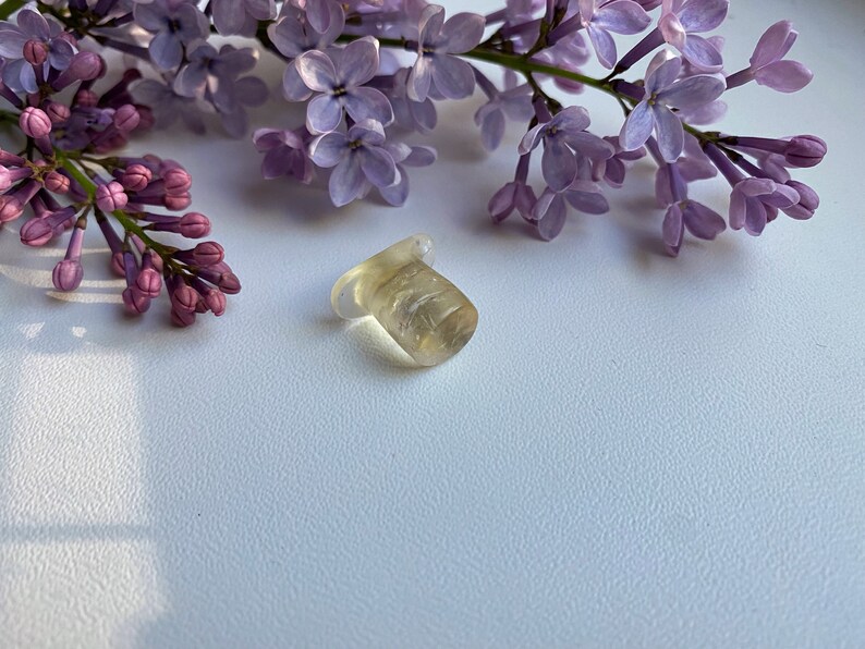 Citrine Labret Plug. Lip Plug. for Stretched Lip. Plug for - Etsy