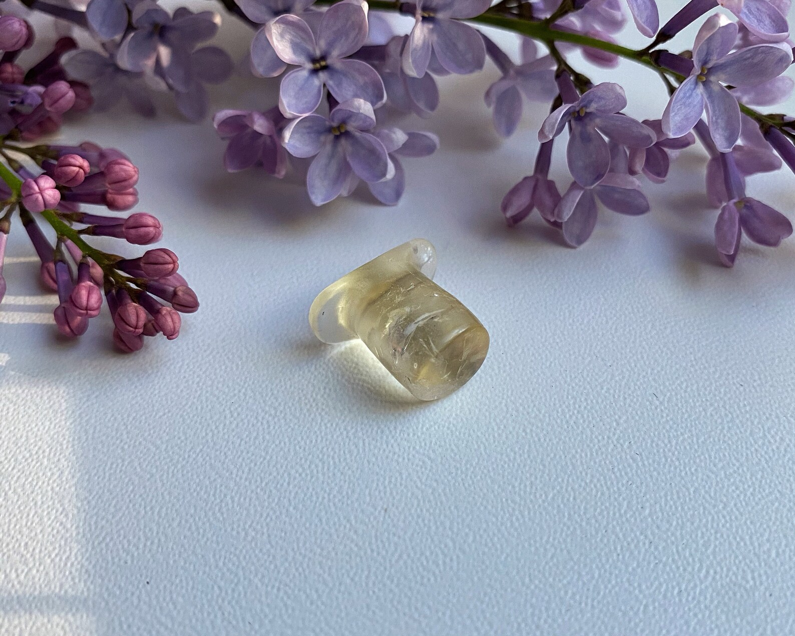 Citrine Labret Plug. Lip Plug. for Stretched Lip. Plug for - Etsy
