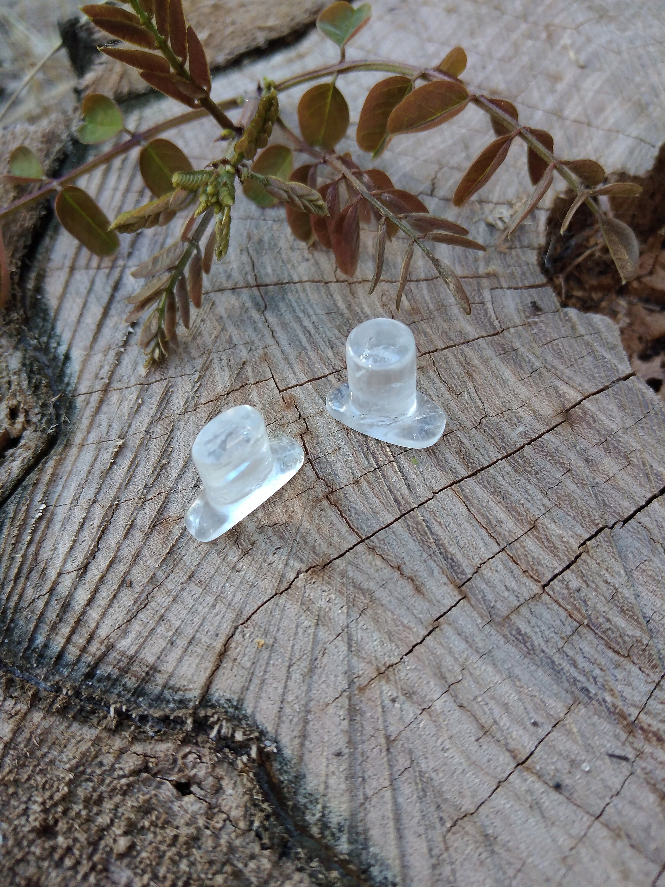 Clear quartz labret plug. Big labret. Lip plug. Philtrum | Etsy