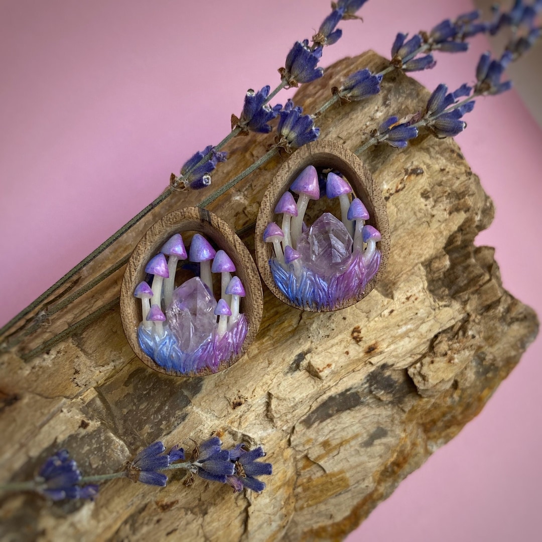 Mushroom Gauges. Mushroom Plugs. Crystal Plugs. Wood Plugs. Teardrop ...