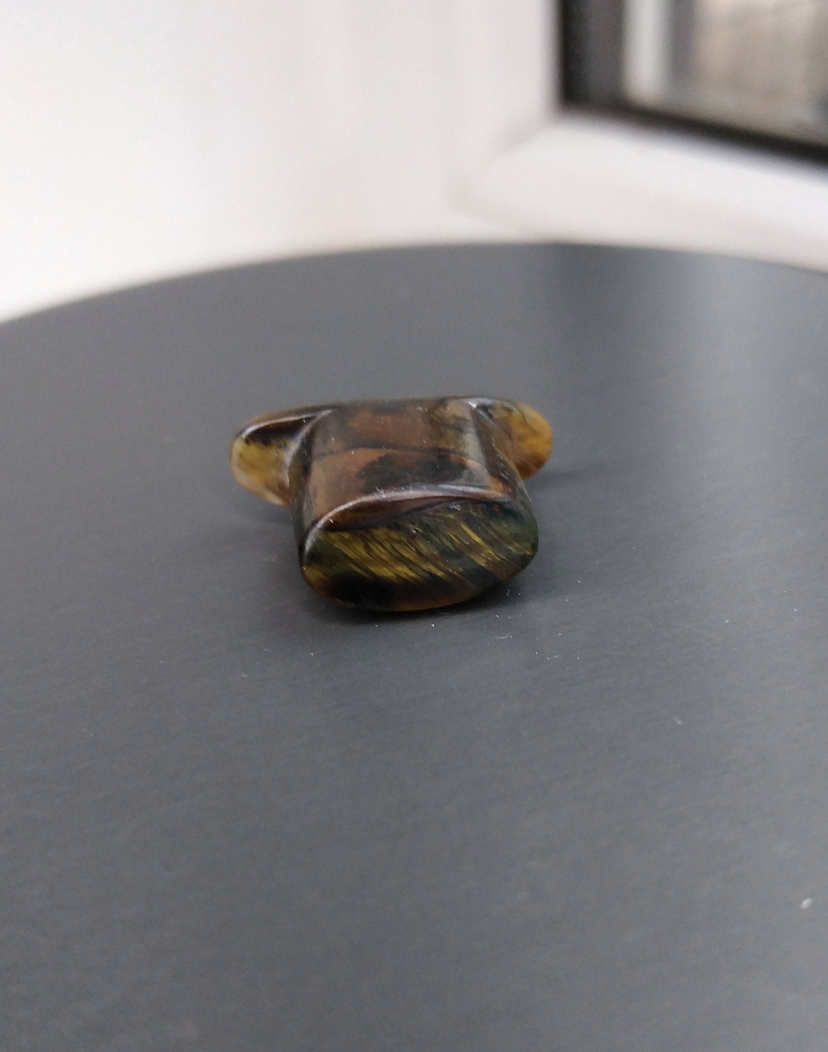 Tiger Eye Labret Plug. Lip Plug. Philtrum Plug. for Stretched | Etsy