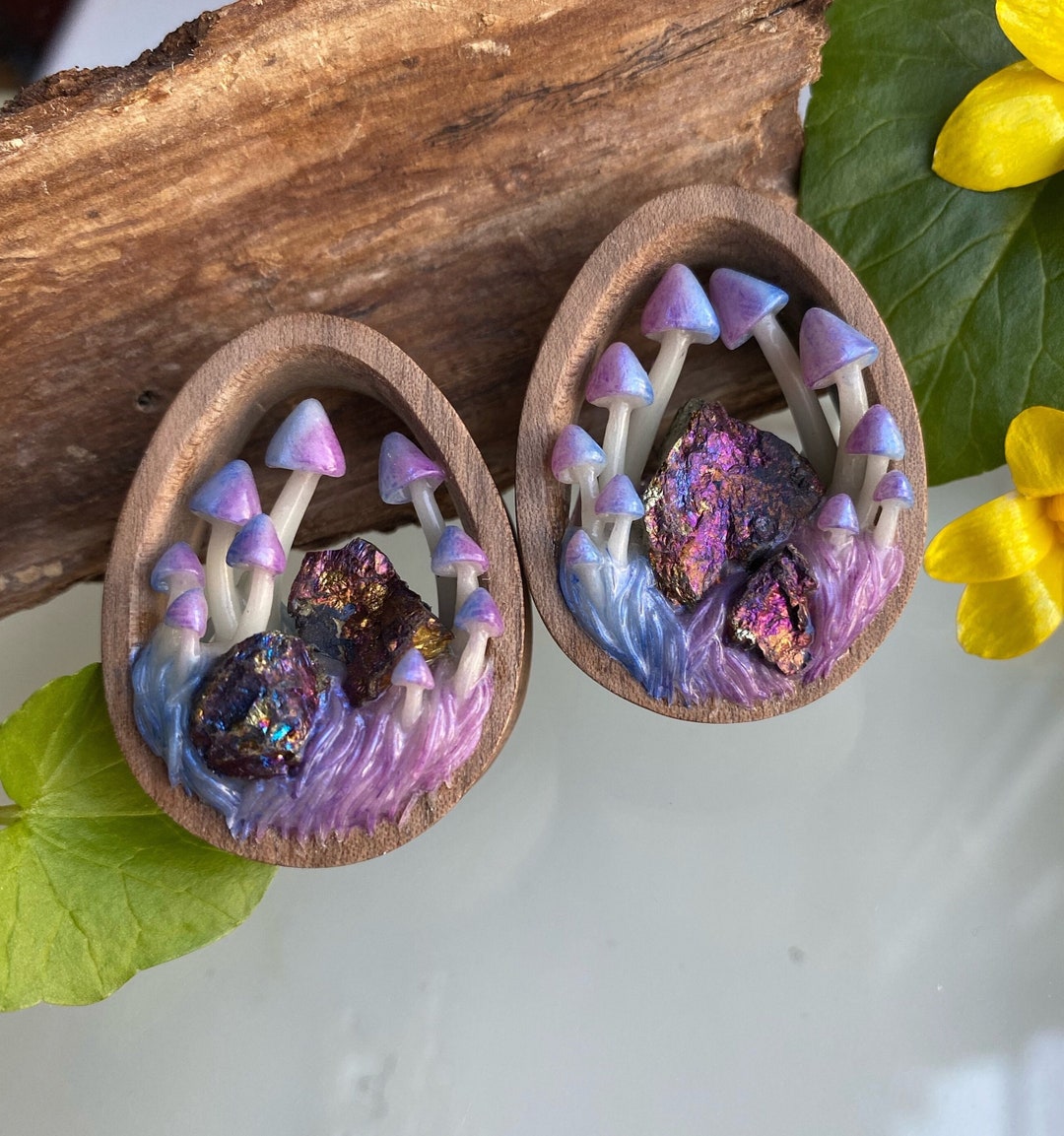 Mushroom Plugs. Teardrop Plugs. Wood Plugs. Trippy Gauges. Chalcopyrite ...