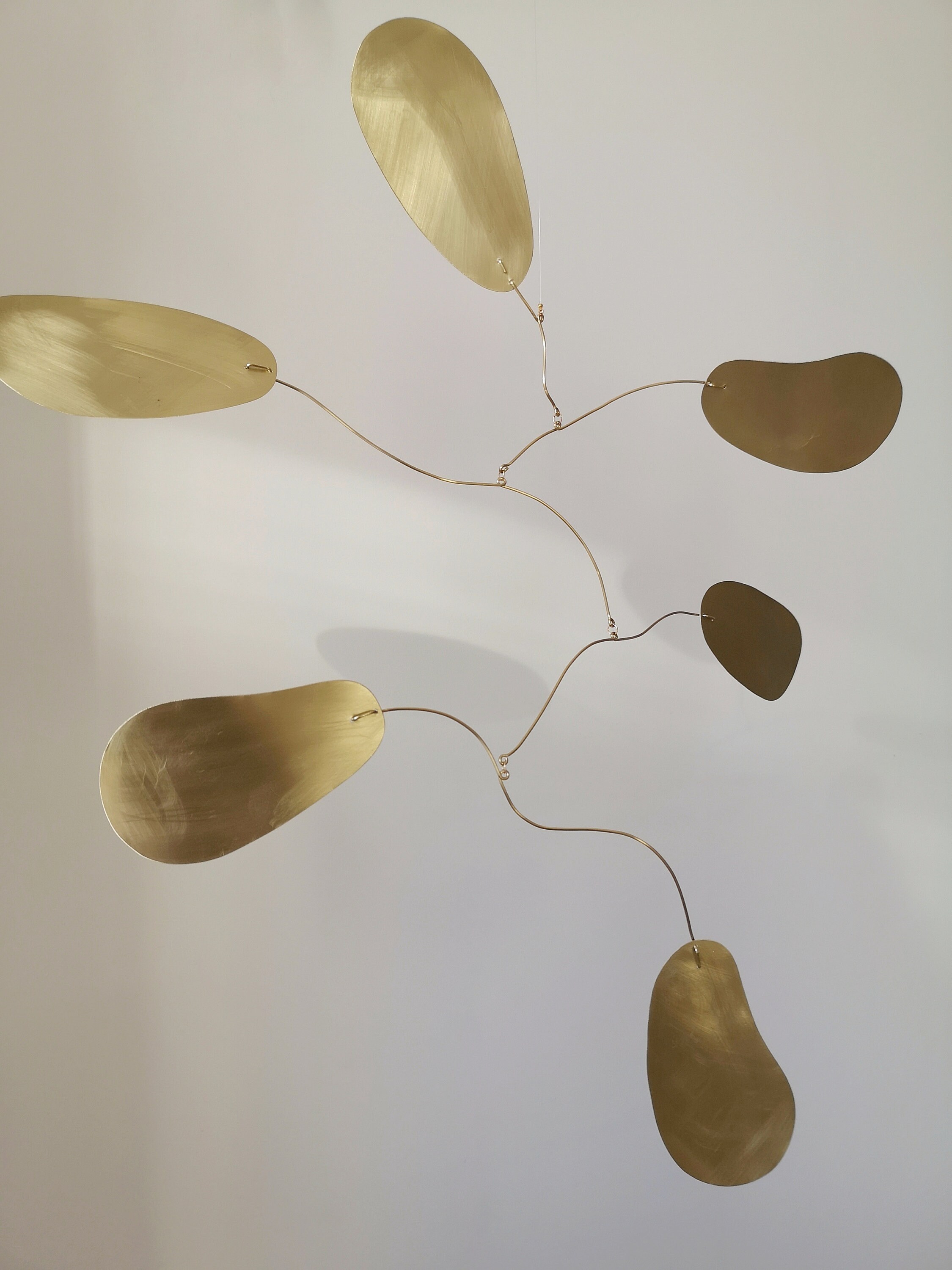 Modern Kinetic Brass Mobile. Mid-century Home Hanging - Etsy
